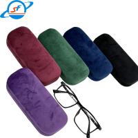 China Lightweight PU Flip Cover Optical Glasses Case Luxurious Scratchproof for sale
