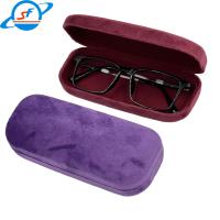 China Lightweight PU Flip Cover Optical Glasses Case Luxurious Scratchproof for sale