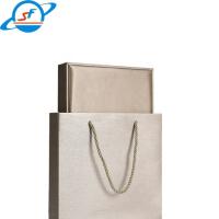 China New Custom Print Logo Gift High Quality Paper Bags Luxury Paper Shopping Bag With Ribbon Handle for sale