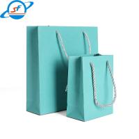 China New Custom Print Logo Gift High Quality Paper Bags Luxury Paper Shopping Bag With Ribbon Handle for sale