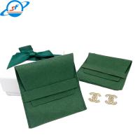 China Skin Friendly Microfiber Jewelry Pouch  Bracelets Earrings Jewelry Envelope Pouch for sale