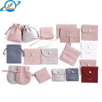China Skin Friendly Microfiber Jewelry Pouch  Bracelets Earrings Jewelry Envelope Pouch for sale