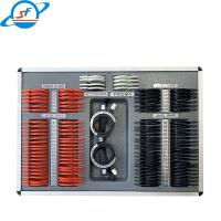 China Durable Stainless Steel Optical Trial Lens Set Box Plastic Rim Leather Case for sale