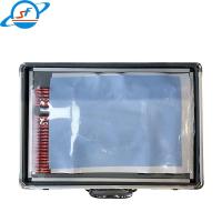 China Durable Stainless Steel Optical Trial Lens Set Box Plastic Rim Leather Case for sale