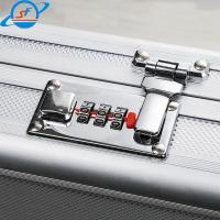 China Durable Stainless Steel Optical Trial Lens Set Box Plastic Rim Leather Case for sale