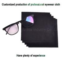 China 17.5*14.5cm Spectacle Cleaning Cloth Microfiber Lens Cloths  Water Absorbent for sale