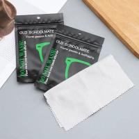 China 140gsm 185gsm Natural Custom Eyeglass Cleaning Cloth 15*15cm for sale