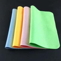 China 210gsm 230gsm Microfiber Eyeglass Cleaning Cloth Wipes Multiple Color for sale