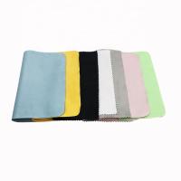 China 80% Polyester Custom Eyeglass Cleaning Cloth High Durability for sale