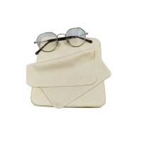 China Deerskin Flocking Glasses Wiping Cloth Microfiber Lens Cloths 250gsm for sale