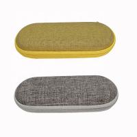 China Linen FELT Zipper Eyeglass Case  Sports Sunglasses Case 164mm Length for sale