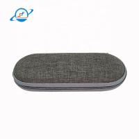 China Linen FELT Zipper Eyeglass Case  Sports Sunglasses Case 164mm Length for sale