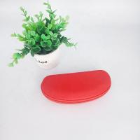 China Portable Knitted Fabric Zip Around Glasses Case 162mm Length UV Proof for sale