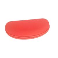 China Portable Knitted Fabric Zip Around Glasses Case 162mm Length UV Proof for sale