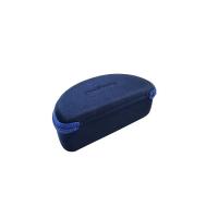 China Customizable Logo Zipper Eyeglasses Case Big Box Black Glasses Case Shockproof for sale