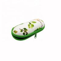 China Custom Logo Cartoon  Reading Glasses Case Ellipsoid Shape 149*62*52mm for sale