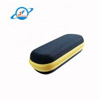 China Customized Knitted Fabric EVA Glasses Case For Kids   Scratch Resistant for sale