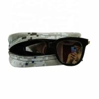 China Stylish Camouflage Glasses Case EVA Sunglasses Case  163mm Length for sale