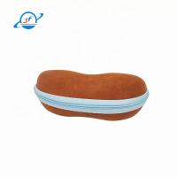 China Oem Logo Custom Made Durable EVA Glasses Case With Zipper 162*80*60mm for sale