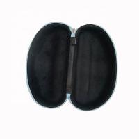 China Oem Logo Custom Made Durable EVA Glasses Case With Zipper 162*80*60mm for sale