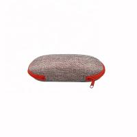 China Zipper Nylon Material Eva Sunglasses Case Custom Print Lightweight for sale