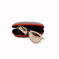 China Zipper Nylon Material Eva Sunglasses Case Custom Print Lightweight for sale