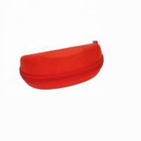 China Lightweight EVA Zipper Sunglasses Case Custom Logo Scratch Resistant for sale