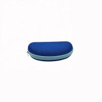 China Portable Sunglasses Packaging Case Zipper Eyeglass Case Anti Pressure for sale