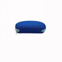 China Portable Sunglasses Packaging Case Zipper Eyeglass Case Anti Pressure for sale