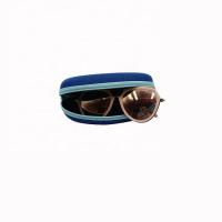 China Portable Sunglasses Packaging Case Zipper Eyeglass Case Anti Pressure for sale