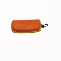 China Fashionable Unisex EVA Glasses Case Orange Color 162*75*66mm for sale