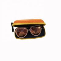 China Fashionable Unisex EVA Glasses Case Orange Color 162*75*66mm for sale