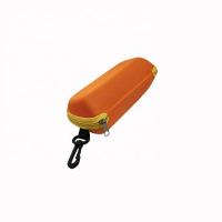 China Fashionable Unisex EVA Glasses Case Orange Color 162*75*66mm for sale