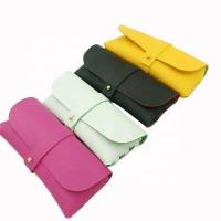 China Oem Service Spectacle Glasses Case Leather Eyeglass Pouch Low Moq for sale