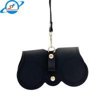 China High Durability Leather Folding Sunglasses Case Customized Packings for sale