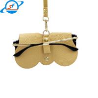 China High Durability Leather Folding Sunglasses Case Customized Packings for sale