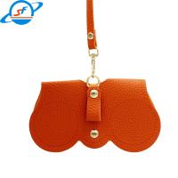 China High Durability Leather Folding Sunglasses Case Customized Packings for sale