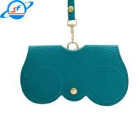 China High Durability Leather Folding Sunglasses Case Customized Packings for sale