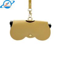 China High Durability Leather Folding Sunglasses Case Customized Packings for sale
