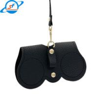 China High Durability Leather Folding Sunglasses Case Customized Packings for sale