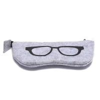 China portable pouch bag for eye glasses glasses pouch bag colorful felt bag glasses for sale