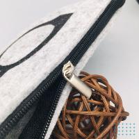 China Small Irregular Shape Felt Glasses Pouch Good Protective Properties for sale