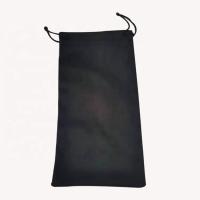 China Custom eye glasses cases and bags sunglasses pouches microfiber glasses bag drawstring bags for sale