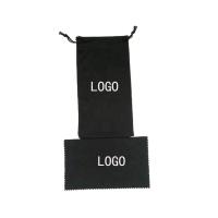 China Customizable Soft Microfiber Lens Pouch Microfiber Eyeglass Bag for sale