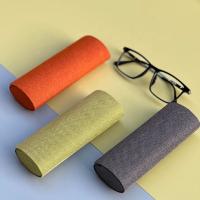 China Lightweight Folding Eyeglass Case Custom Logo Magnetic Sunglasses Case for sale
