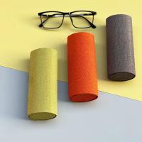 China Lightweight Folding Eyeglass Case Custom Logo Magnetic Sunglasses Case for sale