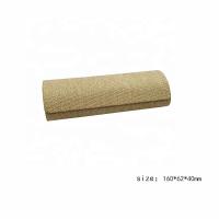 China Magnetic Linen Glasses Case Fashion Sunglasses Case 160*62*40mm for sale
