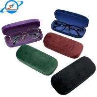 China Multicolored Velvet Glasses Case  Retro Vintage Eyeglasses Case Eco Friendly for sale