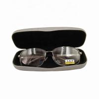 China Scratch Resistance Luxury Silver Metal Glasses Case Unbreakable for sale