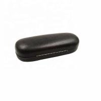China Embossed Logo PU Reading Glasses Case Matte Surface 156*61*40mm for sale